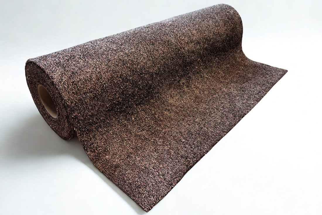 Weekmakervrije droogloopmat op maat – Bruin – 6mm | 123deurmatten.nl